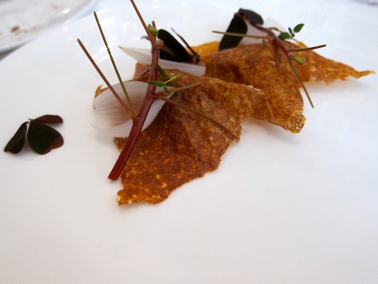 Et let frokost på Restaurant AOC - Feinschmeckeren